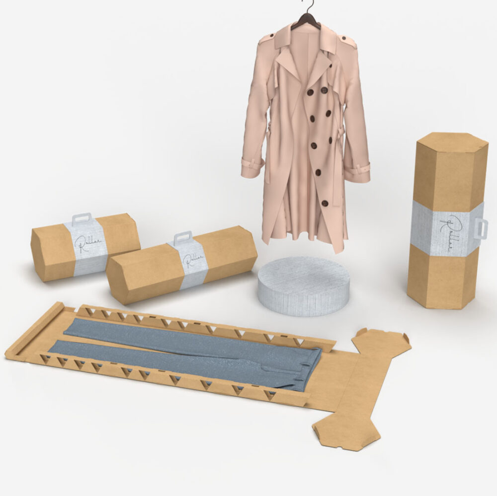 Rollor Premium Packaging - Keeps fashion garments crease-free